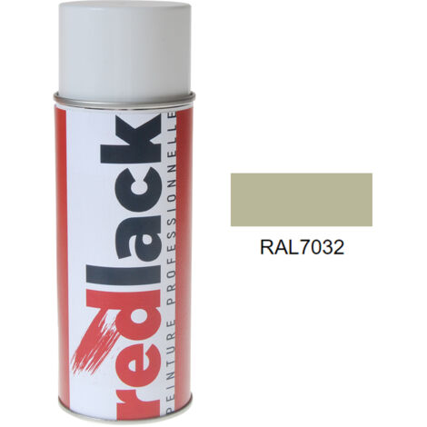 Sprühfarbe 400 ml – RAL 7032 - Matt - Feuersteingrau - für verschiedene ...