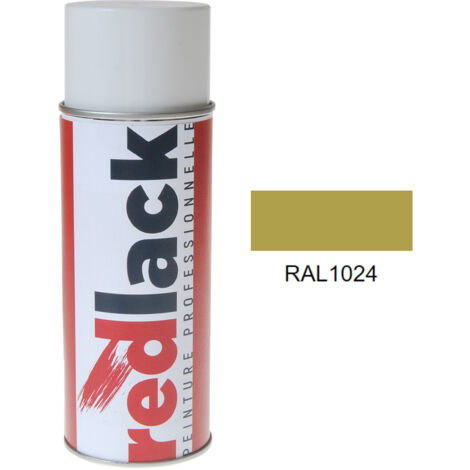 Sprühfarbe 400 ml – RAL 1024 - Matt - Ockergelb - für verschiedene ...