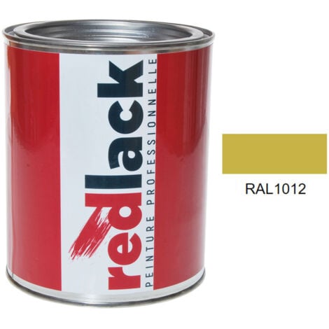 Dose 1L Lack Mehrzweckfarbe – RAL 1012 – Zitronengelb – Glanz – für ...