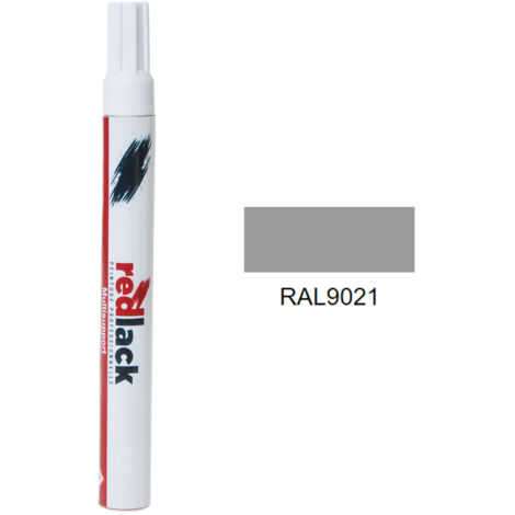 Retuschierstift 8 ml – RAL 9021 - Glanz - Camouflage Black NATO - für ...