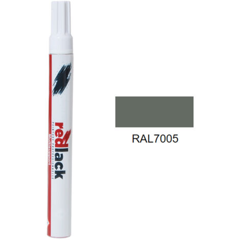 Fieltro retoque pintura 8 ml – RAL 7005 Mate – Gris ratón – para ...
