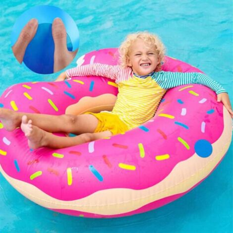 40 Pièces Rustine Piscine Kit de Réparation Patchs de Réparation Auto ...