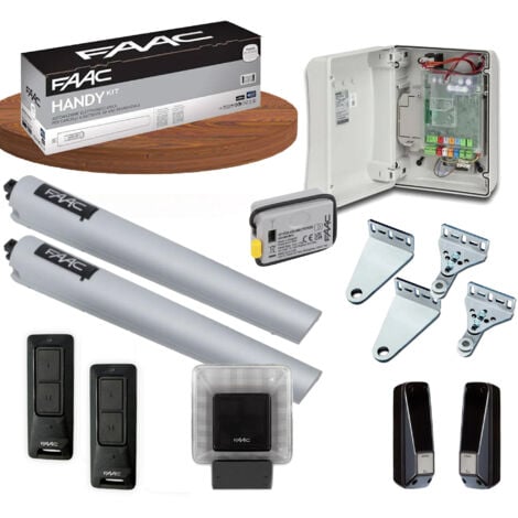 KIT HANDY INTEGRAL Motorisation portail battant FAAC 24V - FAAC