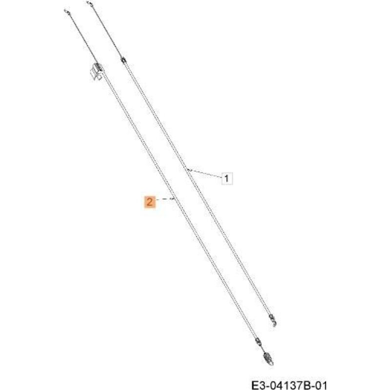 CÂBLE DE TRACTION EMAK ORIGINAL C74604515
