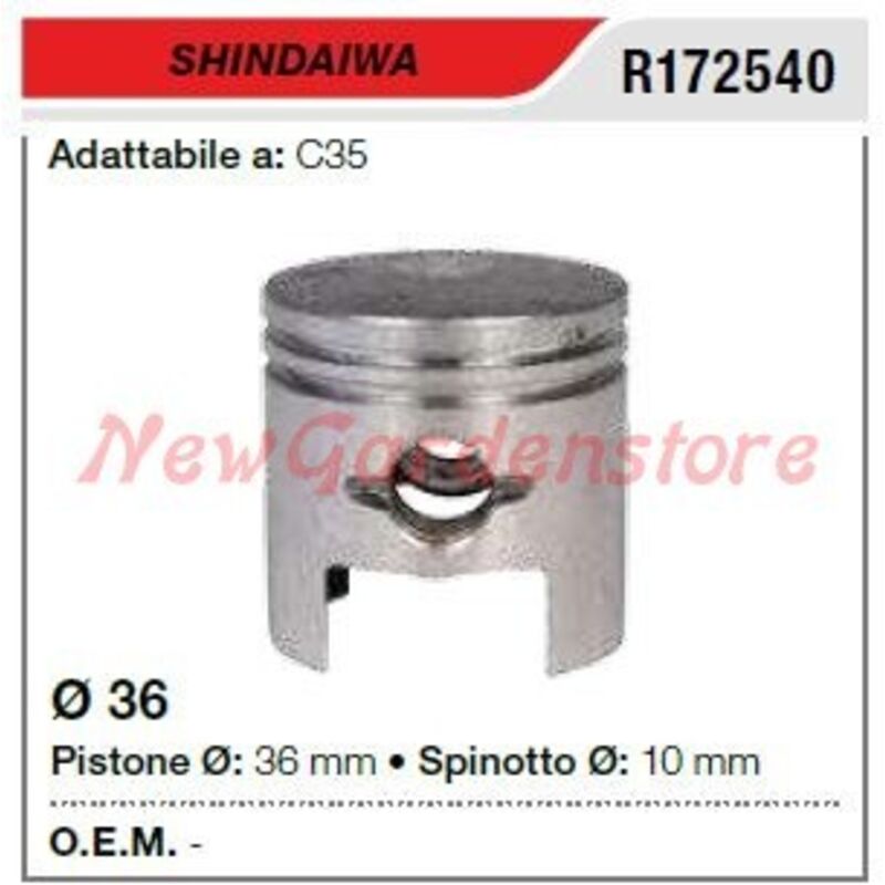 Segments d'axe de piston pour débroussailleuse SHINDAIWA C35 172540