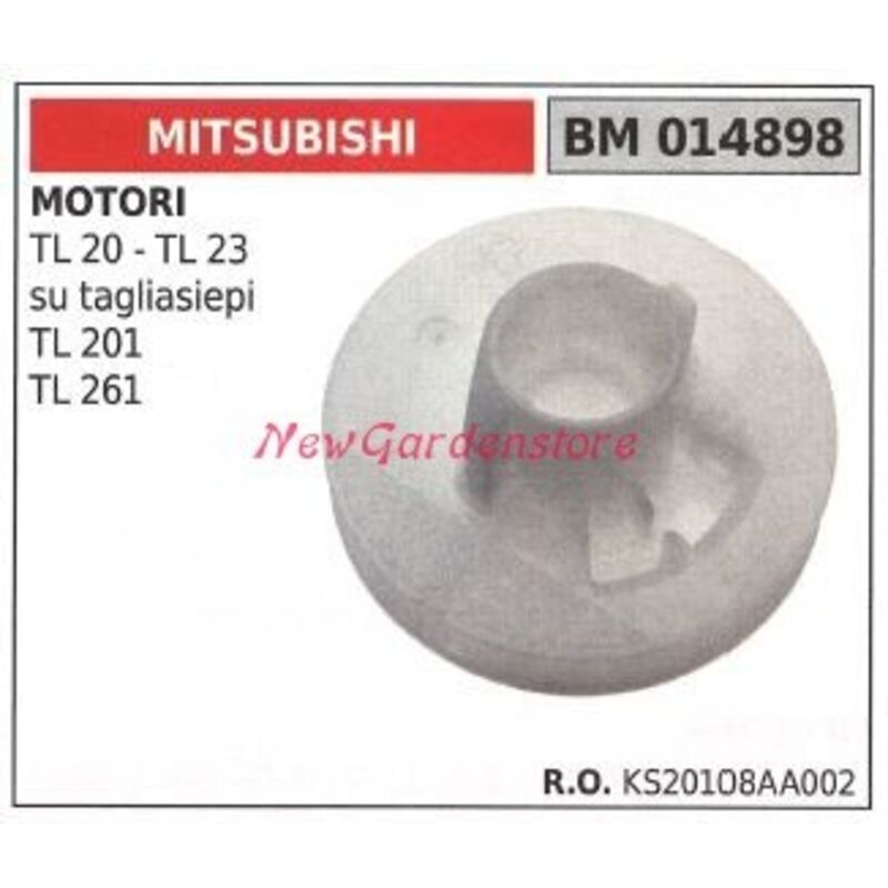 Poulie de démarrage MITSUBISHI taille-haie TL 20 TL 23 014898
