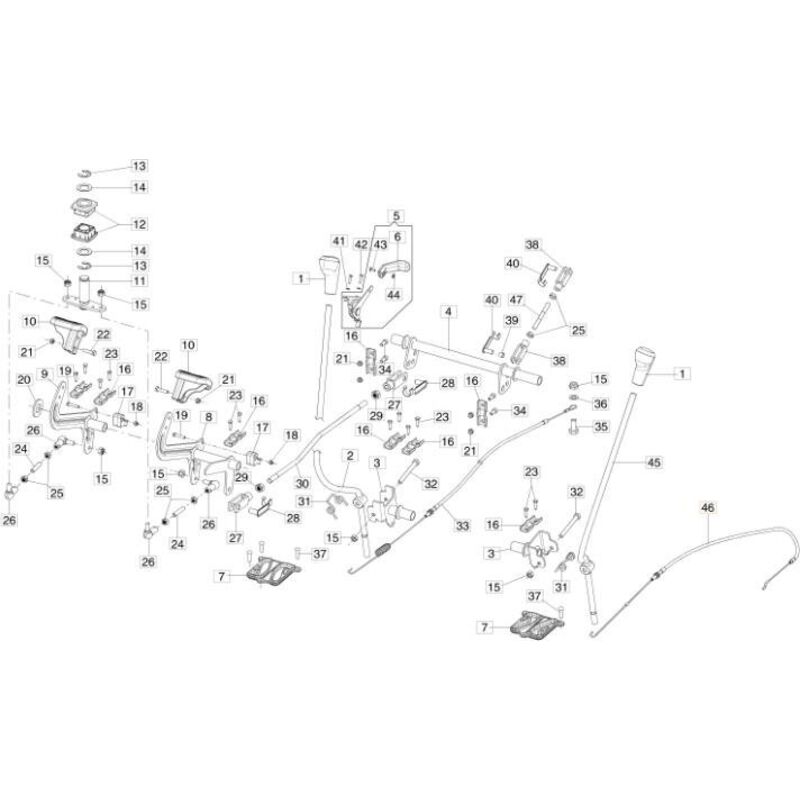CÂBLE DE CONNECTEUR DE LAME EMAK ORIGINAL 68130648R