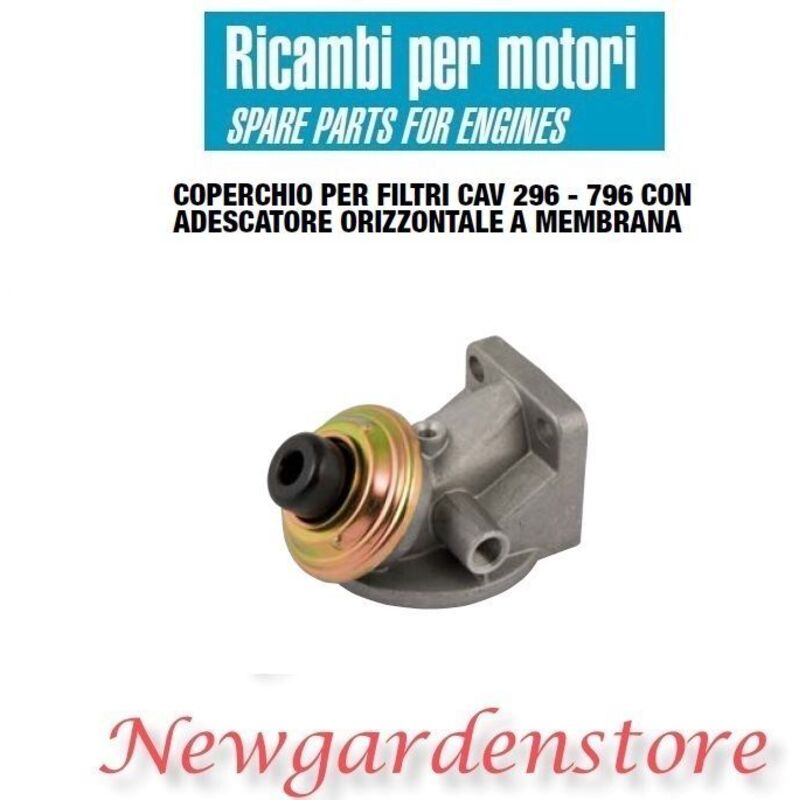 Couvercle de filtre CAV 296 796 souffleur horizontal 12085 M14x1,5 ...