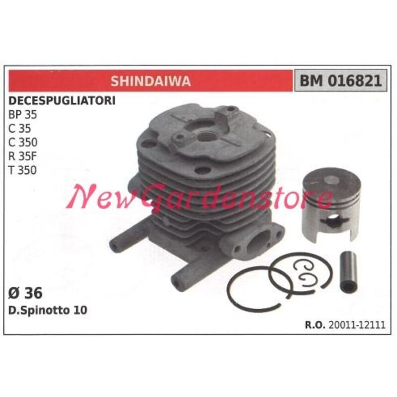 Segments de cylindre SHINDAIWA moteur de débroussailleuse BP 35 C 35 ...