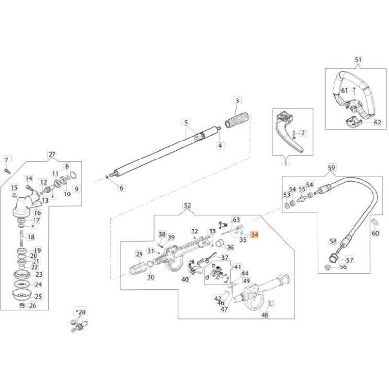 CÂBLE ORIGINAL EMAK 61400307R