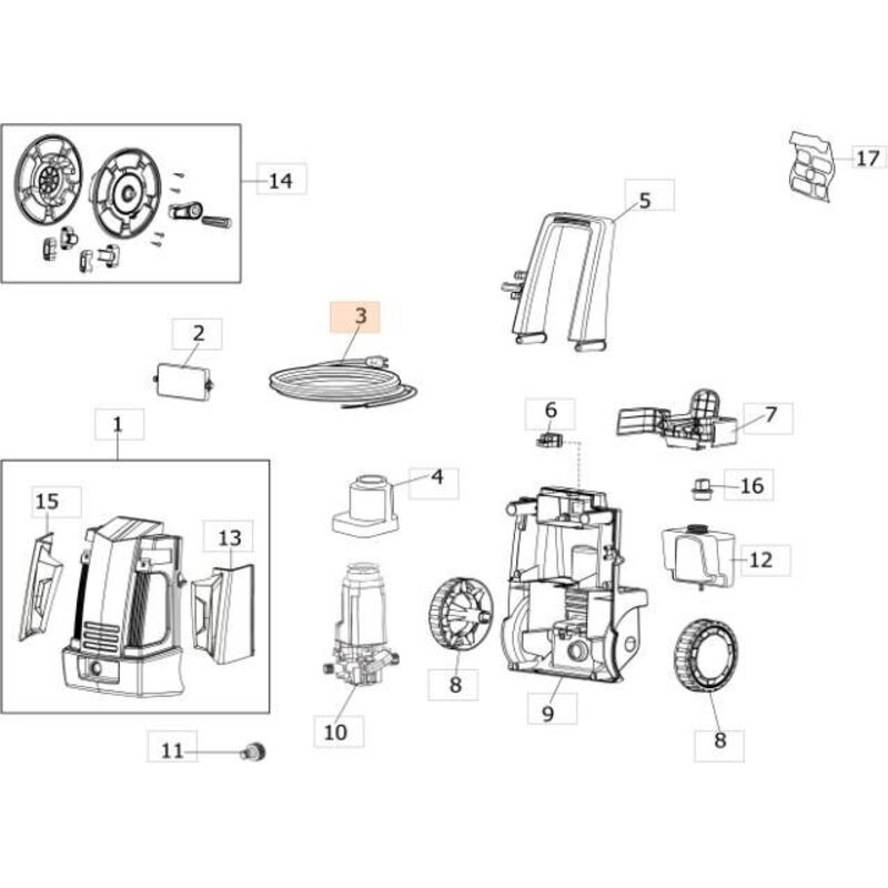 CÂBLE ÉLECTRIQUE ORIGINAL EMAK CH04560482