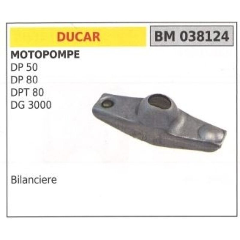 Culbuteur DUCAR 4 temps pour moteur-pompe DP 50 80 DPT 80 DG 3000 038124