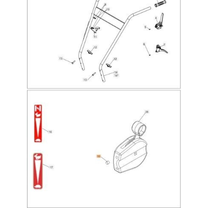 CÂBLE DE GAZ ORIGINAL EMAK PB0308040040