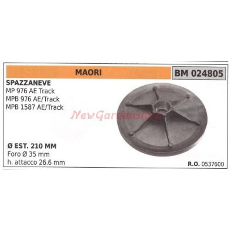 Poulie chasse-neige MP 976AE TRACK MAORI 024805