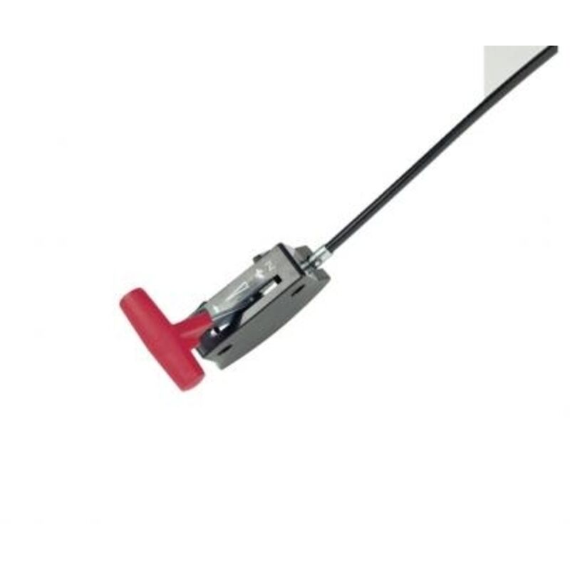 Câble Bowden universel avec levier d'accélération rouge 1200 mm