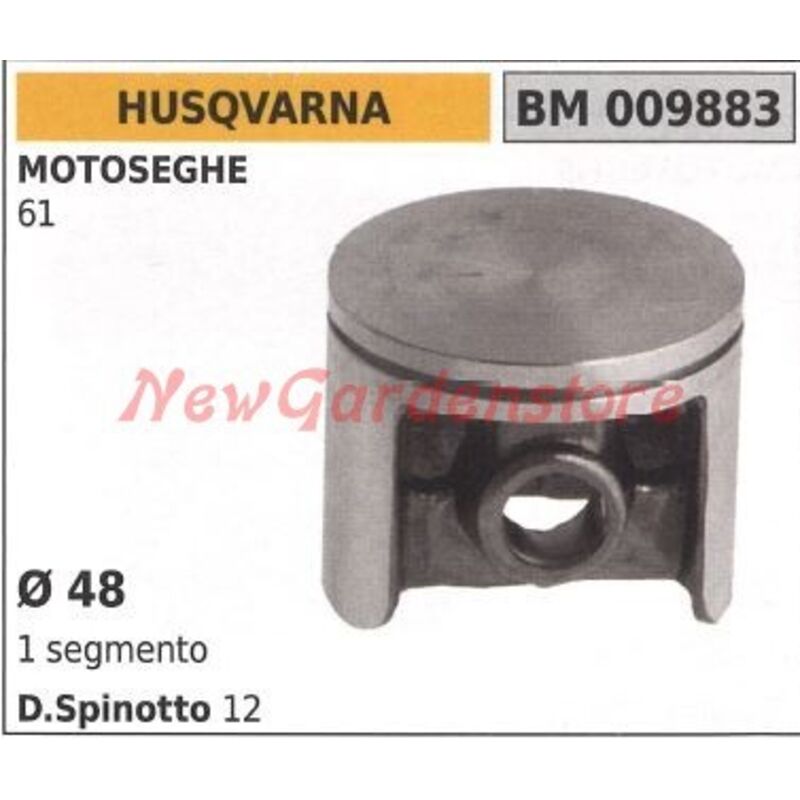 Piston de tronçonneuse 61 Ø 48mm HUSQVARNA 009883