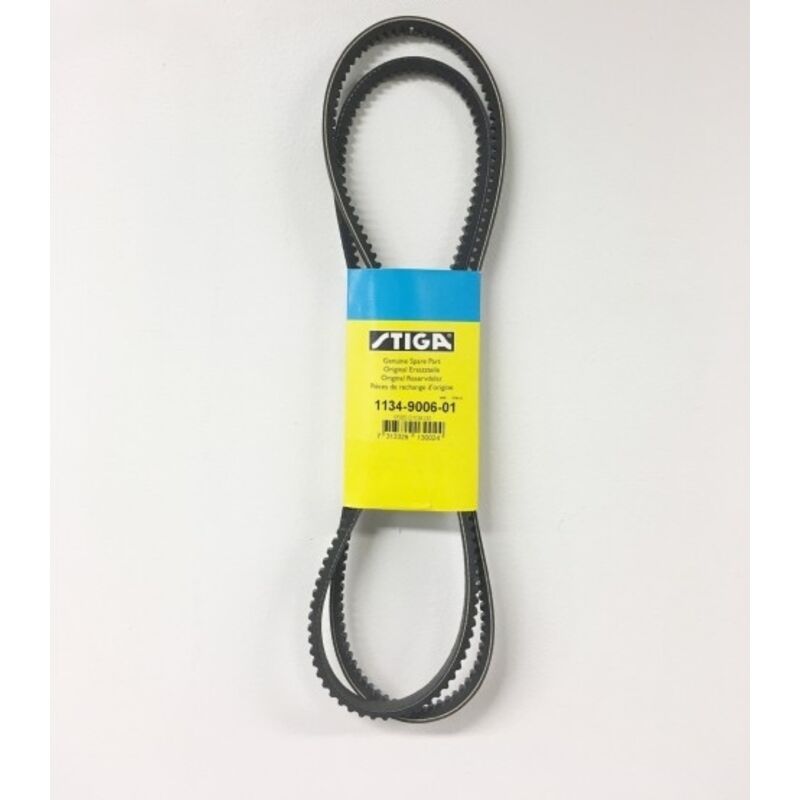 PARK 100B 100M STIGA 1134-9006-01 Courroie dentée ORIGINAL PARK 100B 100M STIGA pour tracteur de ...