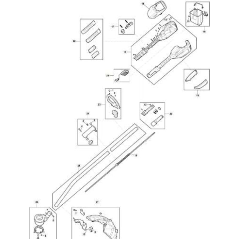 ENSEMBLE PCB ET ÉLECTRONIQUE LT 40 Li ORIGINAL STIGA - 118811031/0
