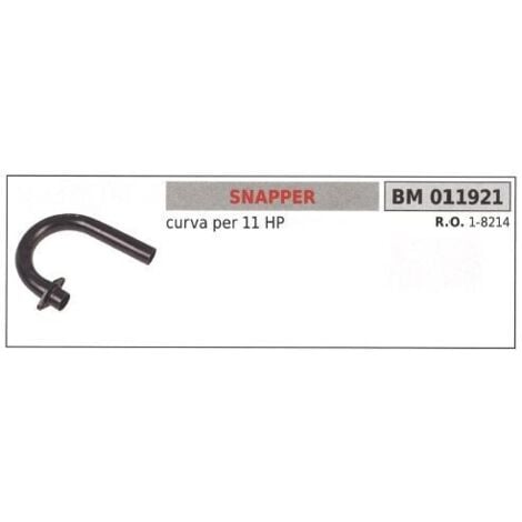 Echappement SNAPPER tondeuse à gazon 11HP 011921