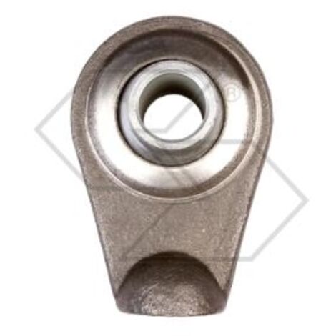 Support avec rotule sphérique pour attelage trois points et vérins trou ...