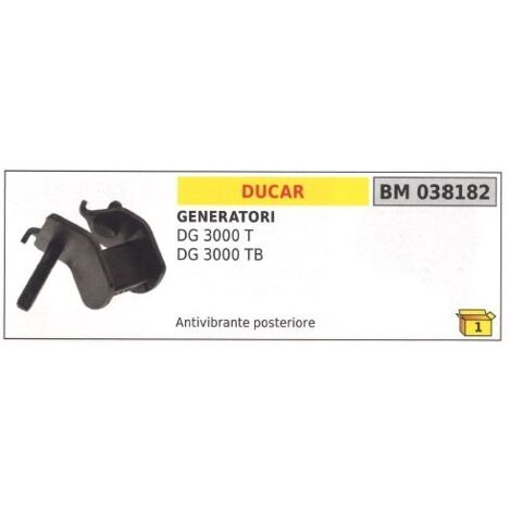 DUCAR amortisseur arrière pour générateur de puissance DG 3000 T 3000TB ...