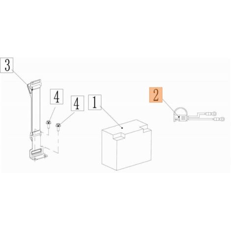 CÂBLE ÉLECTRIQUE ORIGINAL EMAK L66152717