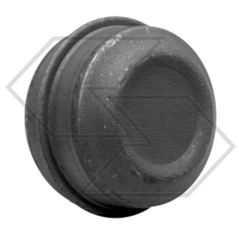 Capot galvanisé de 80 mm de diamètre pour machine agricole