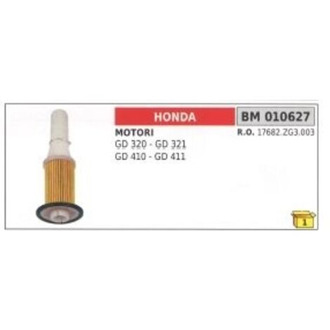 HONDA GD320 GD321 GD410 GD411 filtre à gaz pour tondeuse 17682.ZG3.003