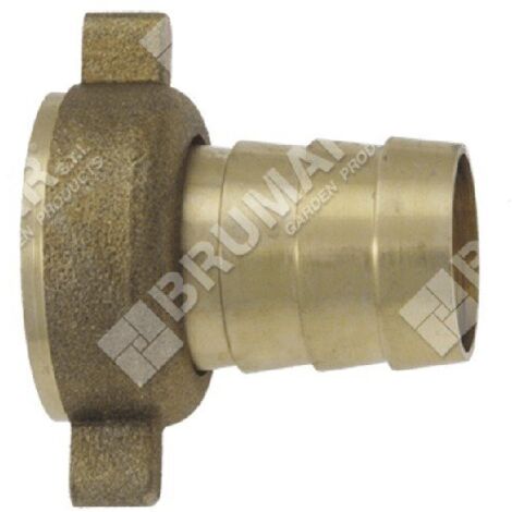Raccord droit en laiton pour électropompes ROVER POMPE COMPATIBLE - 007604