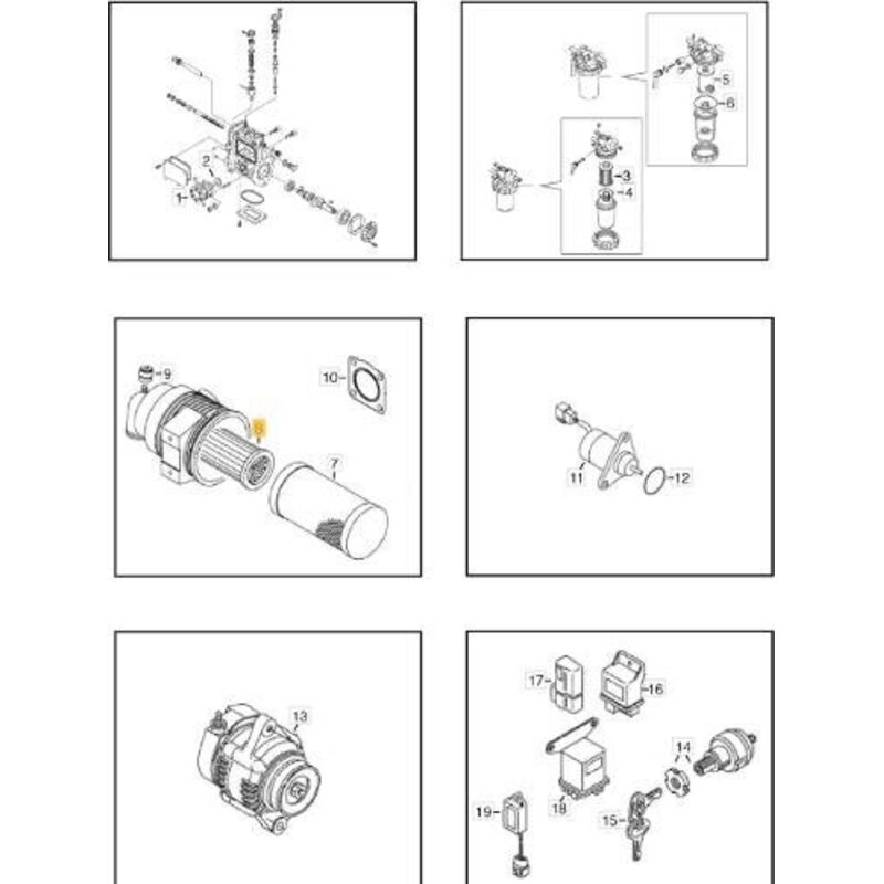 ORIGINAL STIGA EXTERNER LUFTFILTER – 1139-2507-01