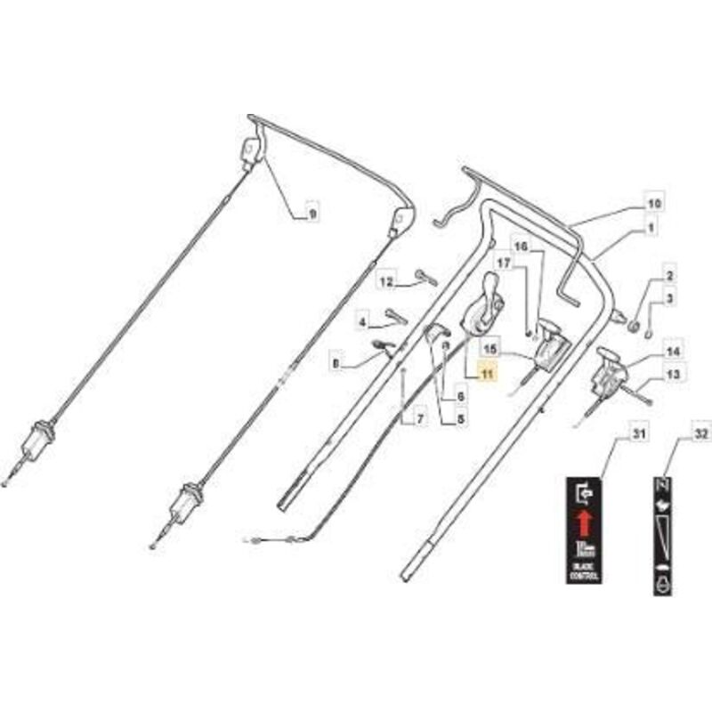 BBC WESCON x GABY ORIGINAL STIGA STEUERKABEL – 381030034/0