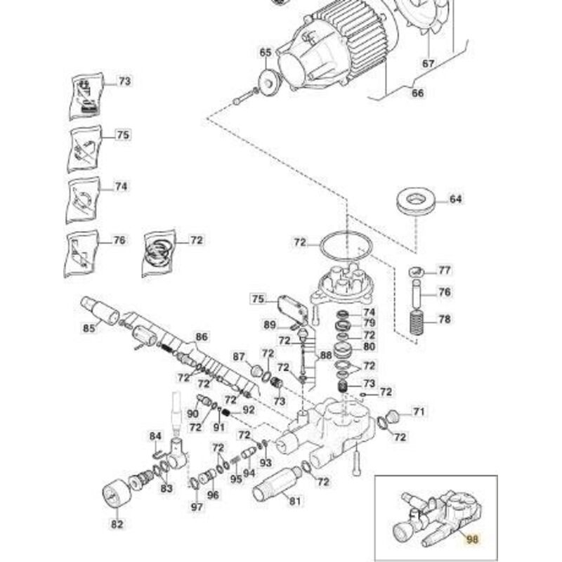 ORIGINAL STIGA PUMPENKOPF – 118821022/0