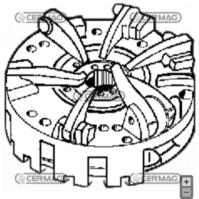 CASE Kupplungsmechanismus für Ackerschlepper JX90 95 1070U 15786