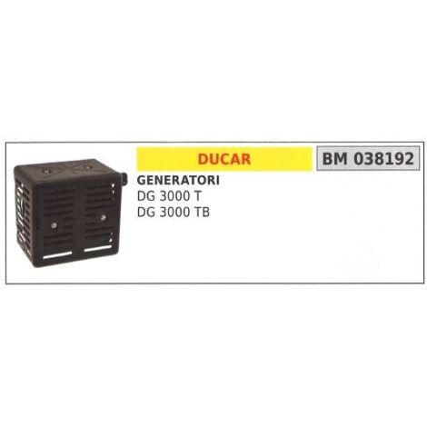 Schalldämpfer für DUCAR-Generator DG 3000 T 3000 TB 038192