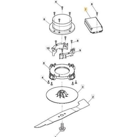 EL 380 Li 36V ORIGINAL STIGA CONTROLLER - 118206001/1