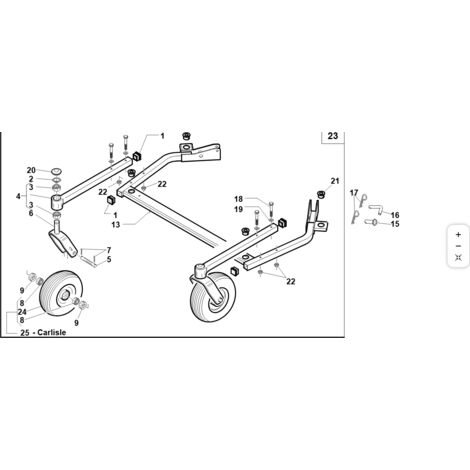TG200 LKW-RAHMEN LACKIERT ORIGINAL KUBOTA GIANNI FERRARI 94014241000
