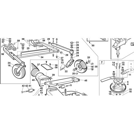 PG 1100-1200 LKW-RAHMEN LACKIERT ORIGINAL KUBOTA GIANNI FERRARI 95139202000