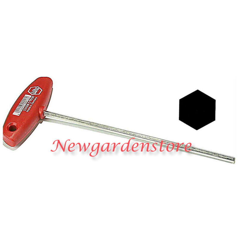 Llave hexagonal macho desmontaje motor cortacésped 550725