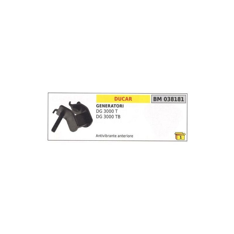 Amortiguador de vibraciones delantero DUCAR para generador DG 3000 T ...