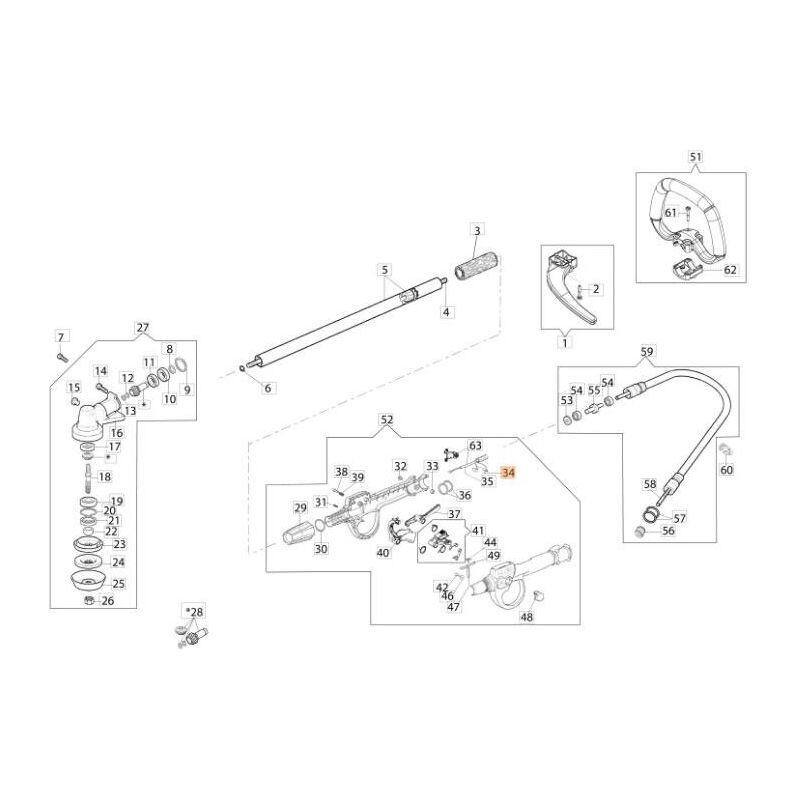 Cable original EMAK 61400307R