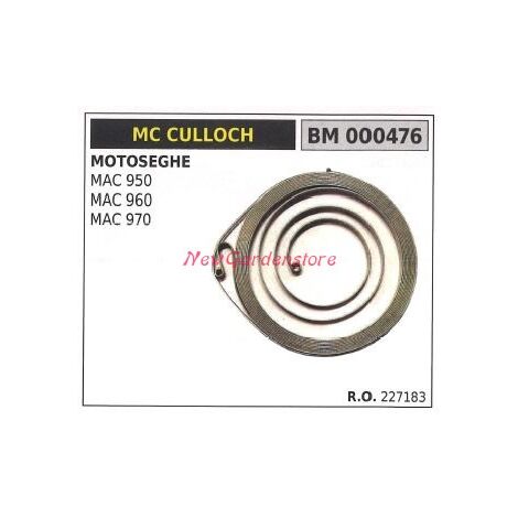 Muelle de arranque MC CULLOCH motosierra MAC 950 960 970 000476