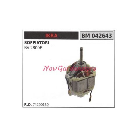 Motor eléctrico IKRA para soplador BV 2800E 042643 74200160