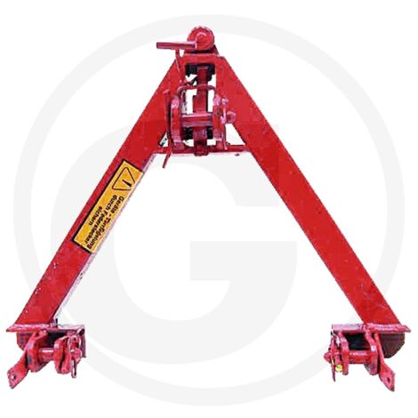 Triángulo de enganche delantero para tractor hasta 200 kg UNIVERSAL ...