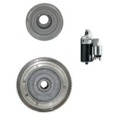 Kit de arranque eléctrico con volante motor DIESEL RUGGERINI RF130 ACME ...