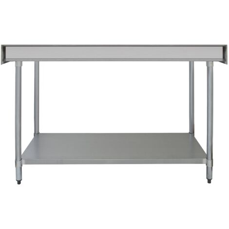 5ft Catering Bench With Double Over-Shelf