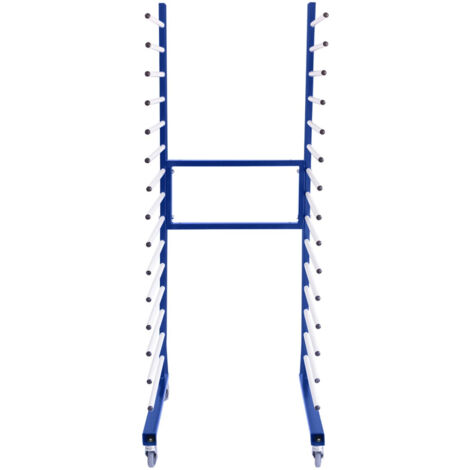Combi Spray Drying Rack Blue Trolley Eco Paint Shop Woodworking