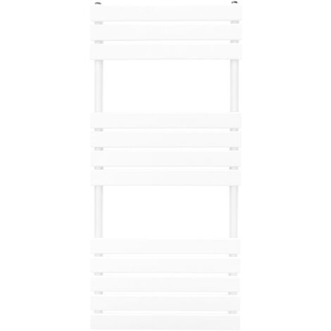 Flat Panel Towel Radiator – 1200mm x 500mm – White