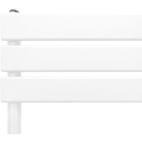 Flat Panel Towel Radiator – 1200mm x 500mm – White