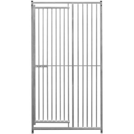 1m Dog Run Panel With Door – 5cm Bar Spacing