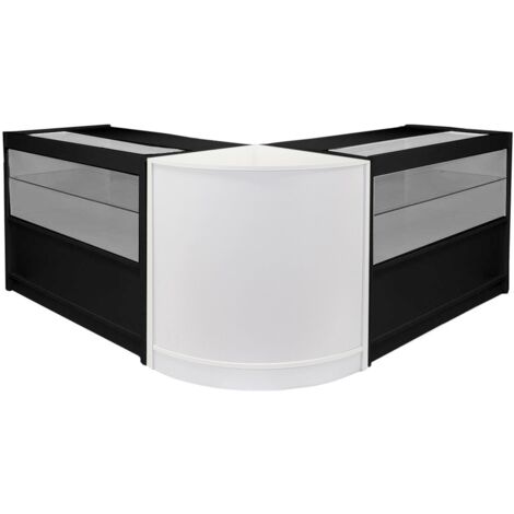 Emperor C1200 C1200 CM60 Black and White Retail Shop Counters